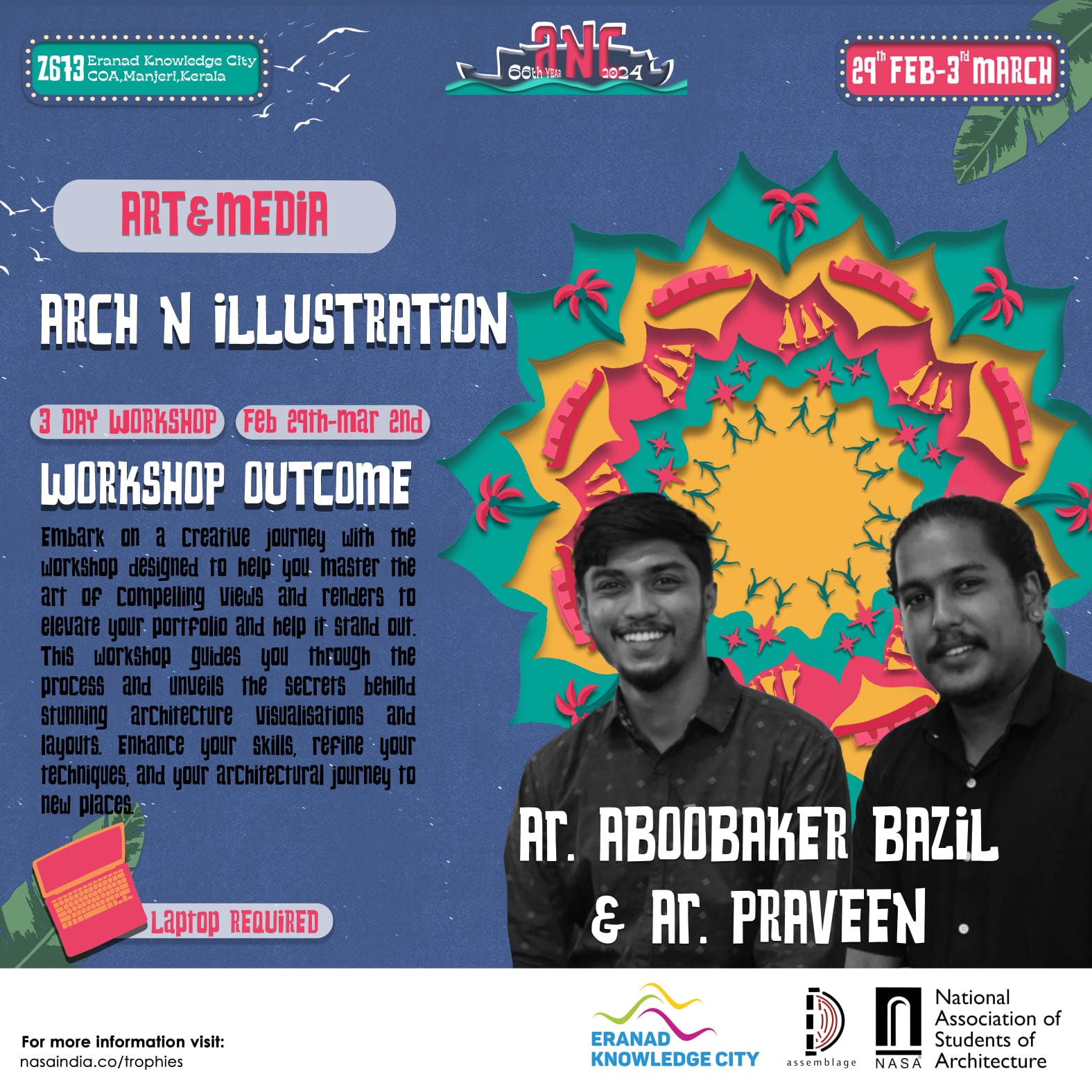 Arch N Illustration by Ar. Aboobakar & Ar. Praveen